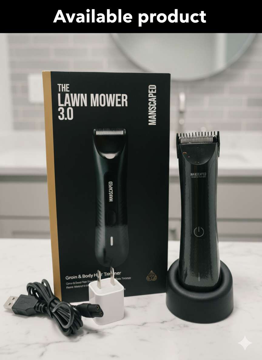 Groin & Body Hair Trimmer, MANSCAPED® The Lawn Mower® 3.0 without Comb ...