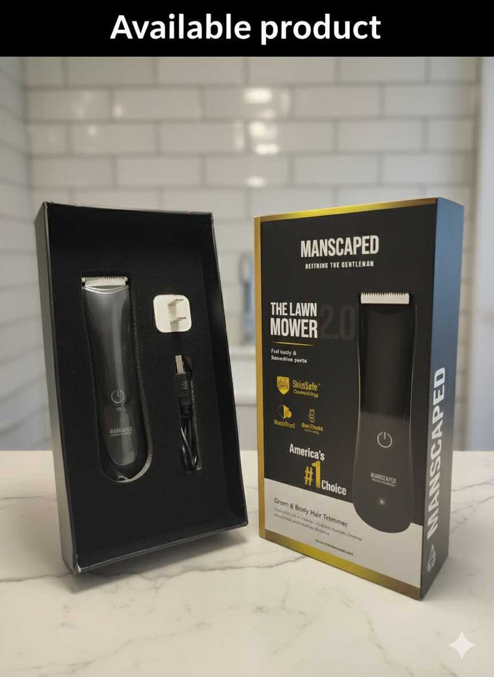 MANSCAPED® The Lawn Mower® 2.0 – Men’s Groin & Body Trimmer without Co ...